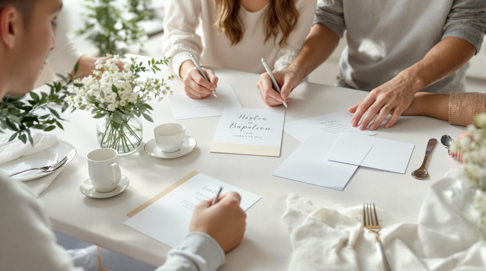 Faire part baptême, les étapes clés pour une invitation parfaite